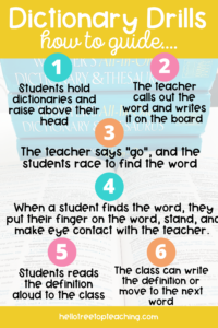 4 Ways to Use the Dictionary to Increase Student Engagement - Treetop ...